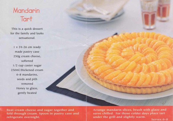 MANDARIN TART | Beb's Recipe Drawer