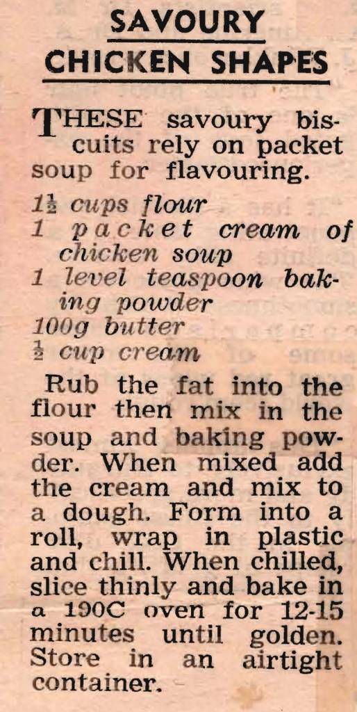 SAVOURY CHICKEN SHAPES | Beb's Recipe Drawer